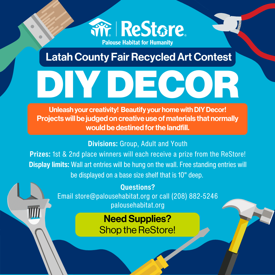 Recycled Art Contest - Palouse Habitat for Humanity